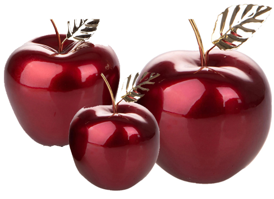 RED CERAMIC APPLE