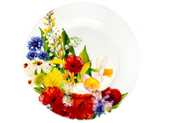FIELD FLOWERS PLATES SET